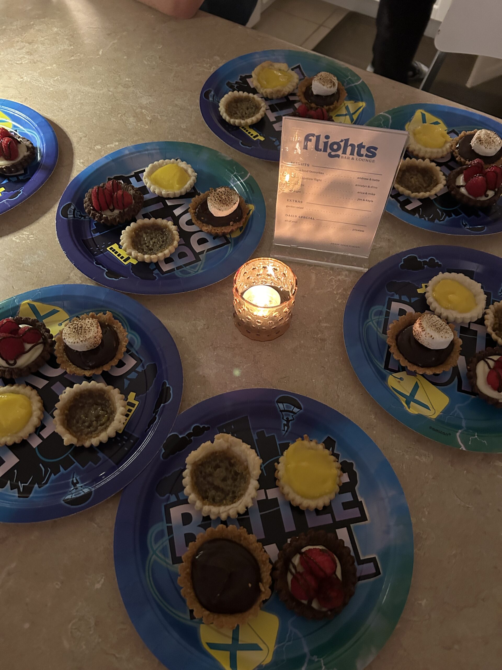 20 Ideas for a Food Flight Themed Dinner Party - Party Blueprint Design